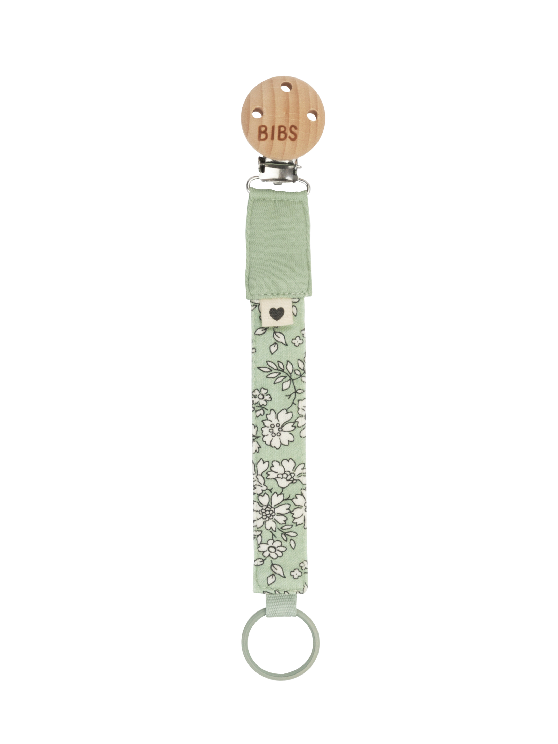 Buy BIBS x Liberty Pacifier Clip Capel Sage - Soothers & Teethers ...