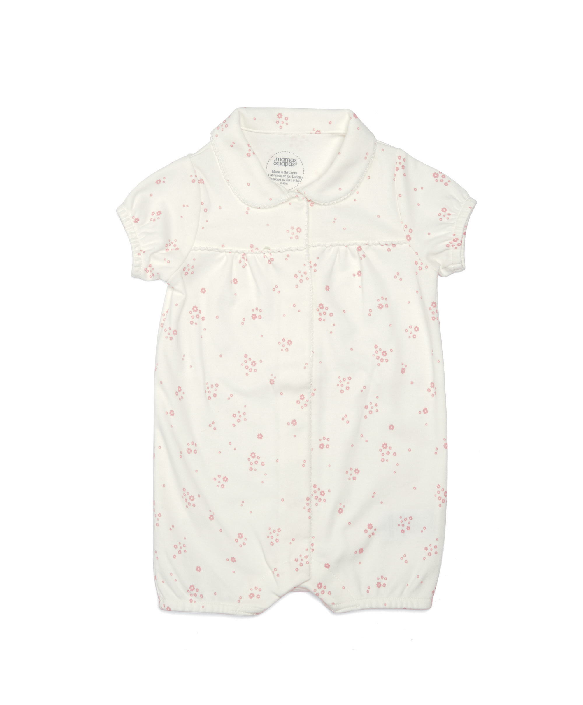 Buy Ditsy Collar Pyjama Romper - Floral - All-in-one's & Rompers ...