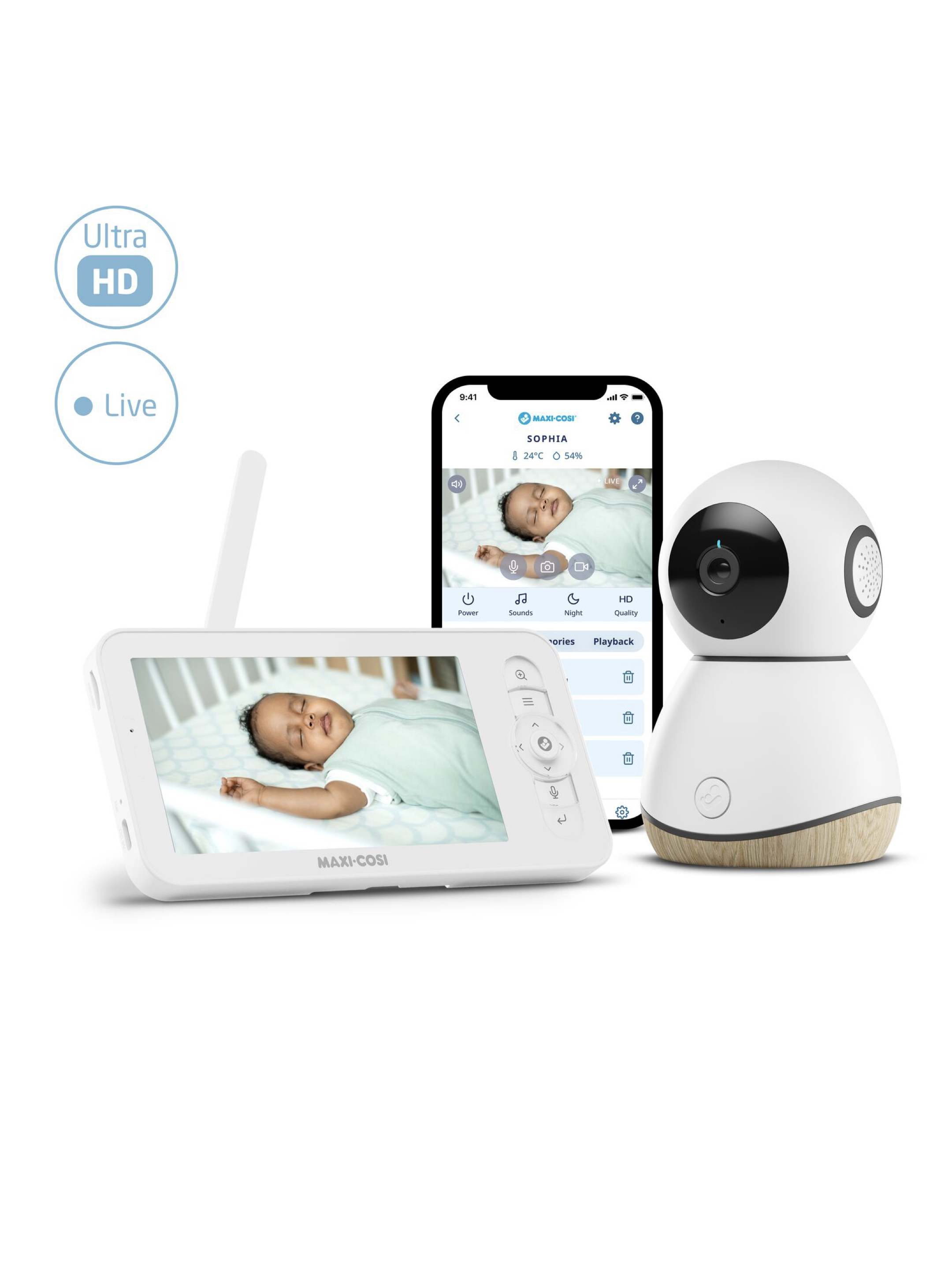 Buy Maxi-Cosi See Pro Baby Monitor - Baby Monitors & Safety | Mamas ...